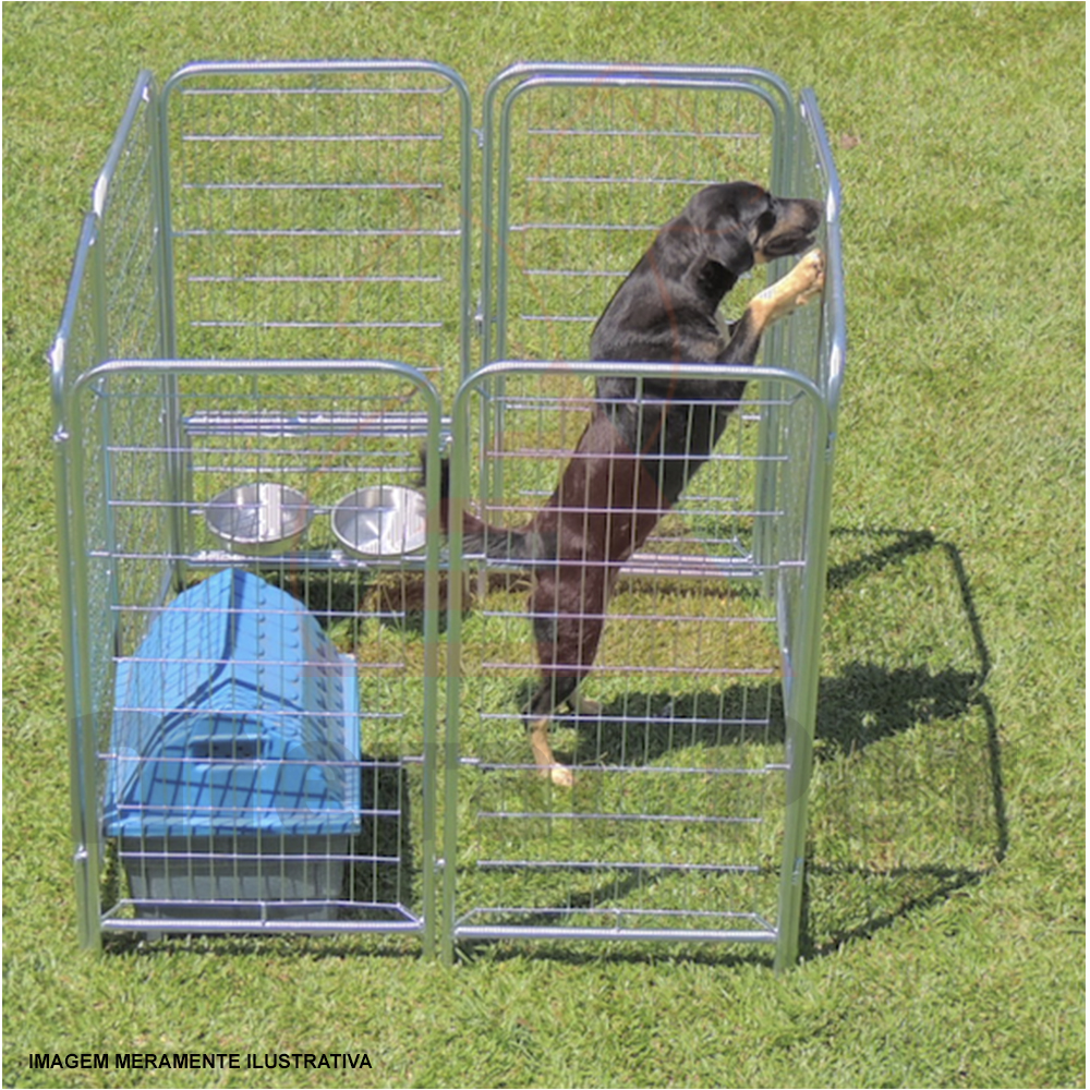 Kit Canil Modular - Metal Pet